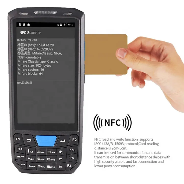 Warehouse Logistics Inventory Pda Wireless Wi-fi 4g 2d Honeywell N6603 ...