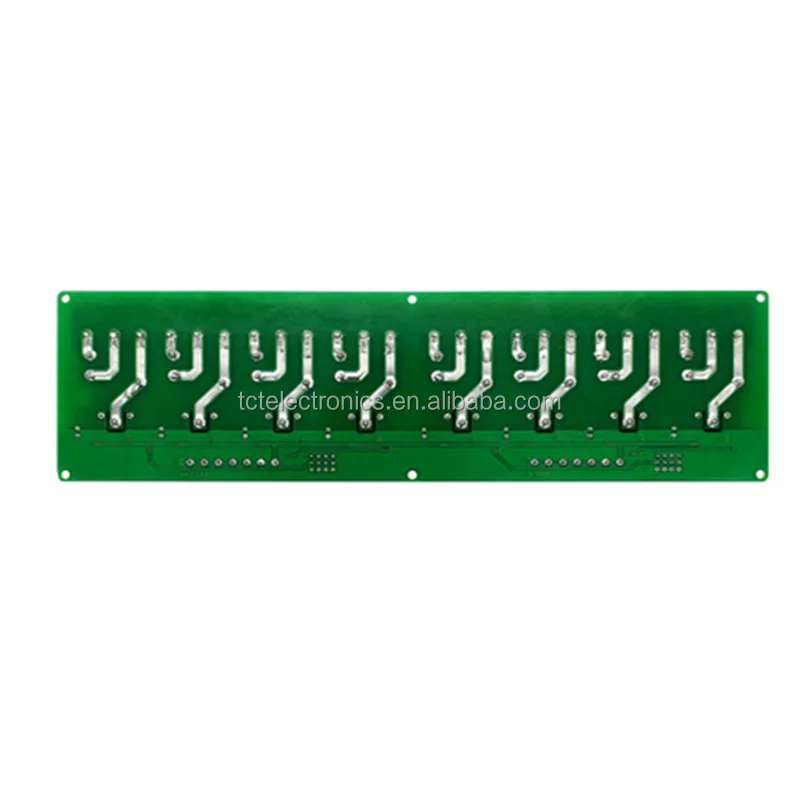 8 Way Relay Module 5V/12V/24V High and Low Level Trigger Smart Home PLC ...