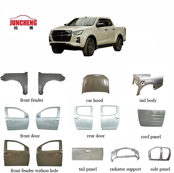 Juncheng High Quality Car Radiator Support for I-SUZU D-MAX 2012 4X2 ...