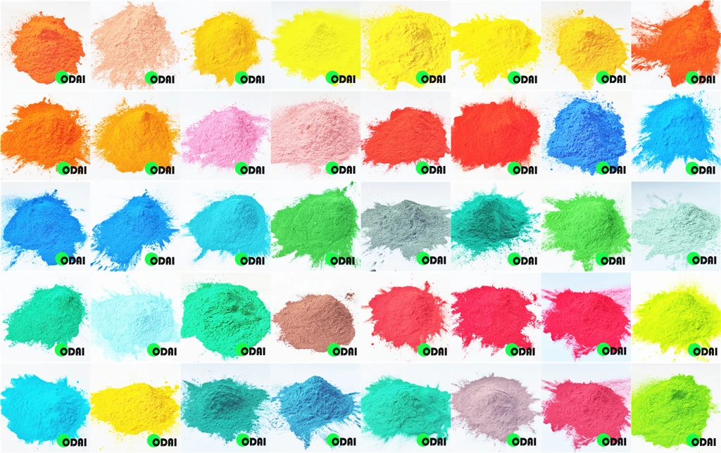 Ral Colors Pantone Colors Thermosetting Epoxy Powder Coating Spray ...