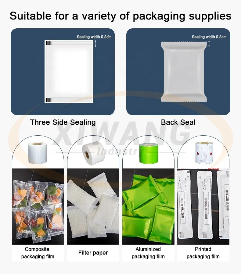 Automatic Bagging Liquid Sauce Sachet Water Filling Packaging Sealing ...