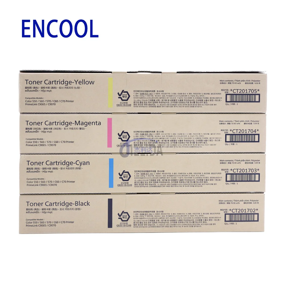 Original 550 Toner 560 C60 C70 C9065 C9070 C550 For Xerox Asia Version ...