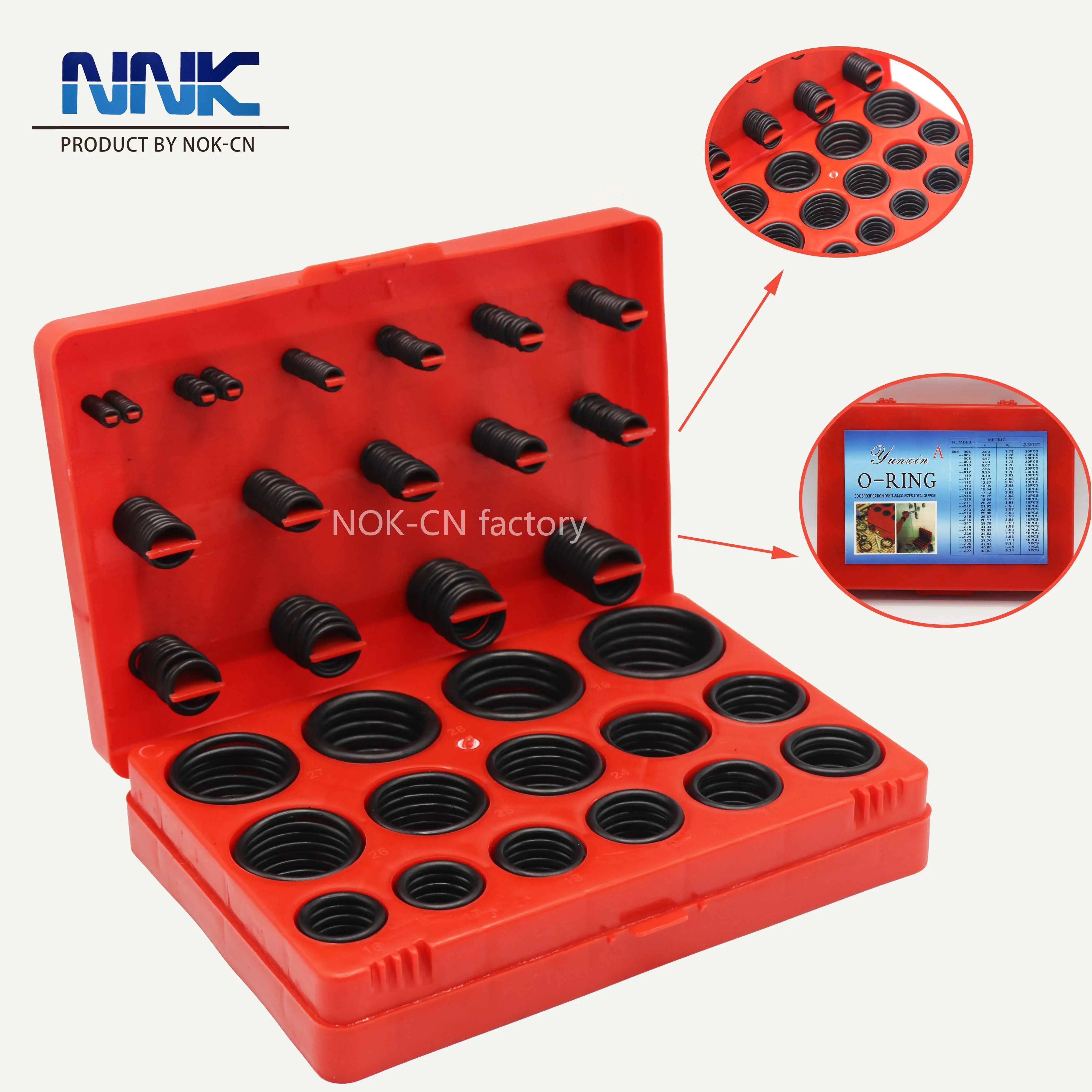 O Ring Kit O Ring Seal Box Nbr Oring Searies Box Repair Seal O Ring 30