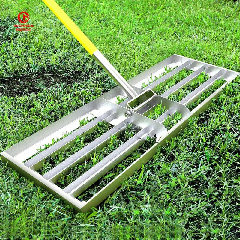 Lawn Leveling Rake for Landscape Leveling or Sod Prepping Carbon Steel ...