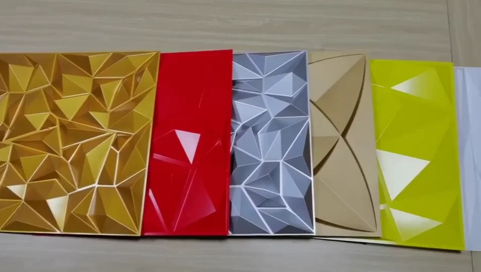 Interior Wall Decoration Panel Pvc Wall Decorative Panel Modern 3d Wall ...