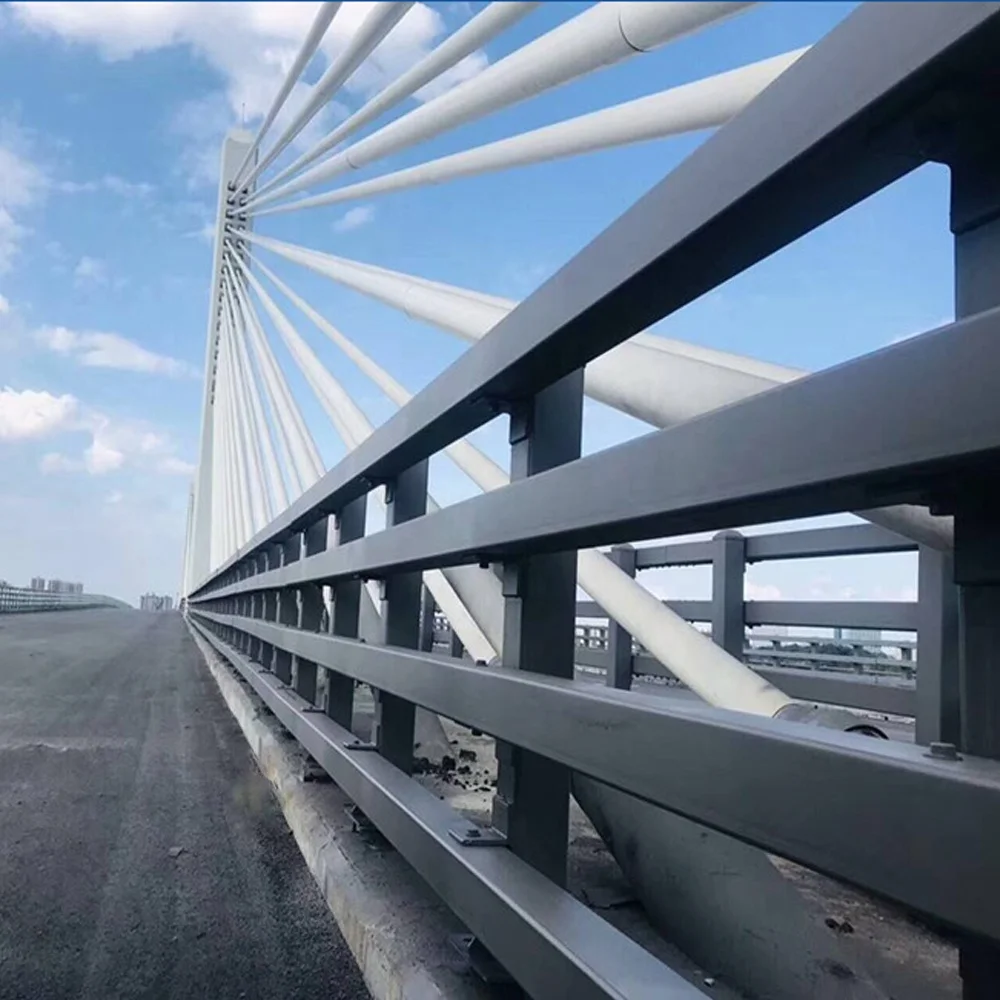 Custom Length Steel Heavy-duty Guardrail System For Road Safety - Oem