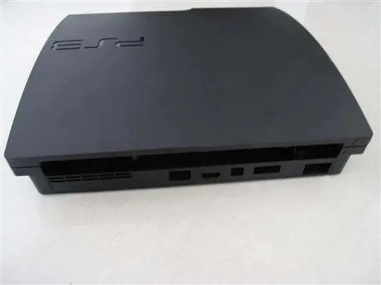 Black Complete Housing Shell Case Replacement for PS3 Slim