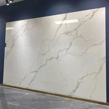 3200 Extra Large Format White Marble Tiles Porcelain Flooring Slabs ...