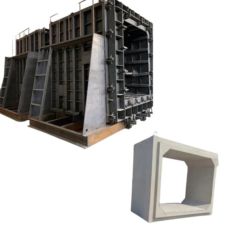High Quality Box Culvert Concrete Pipe Mould Precast Concrete Culvert ...