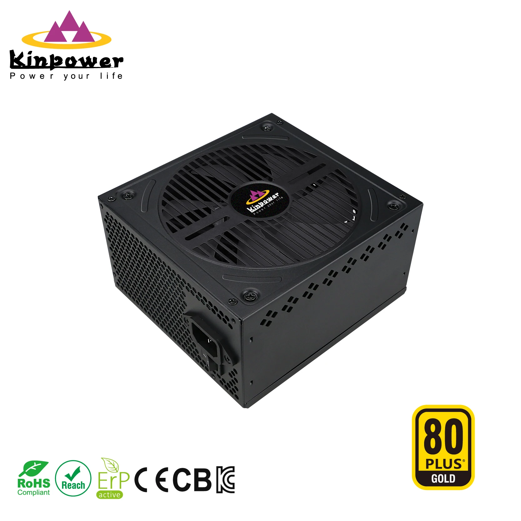 Gold 650w Full Modular RGB LED ATX 650W 80+Gold PSU Power Supply for ...