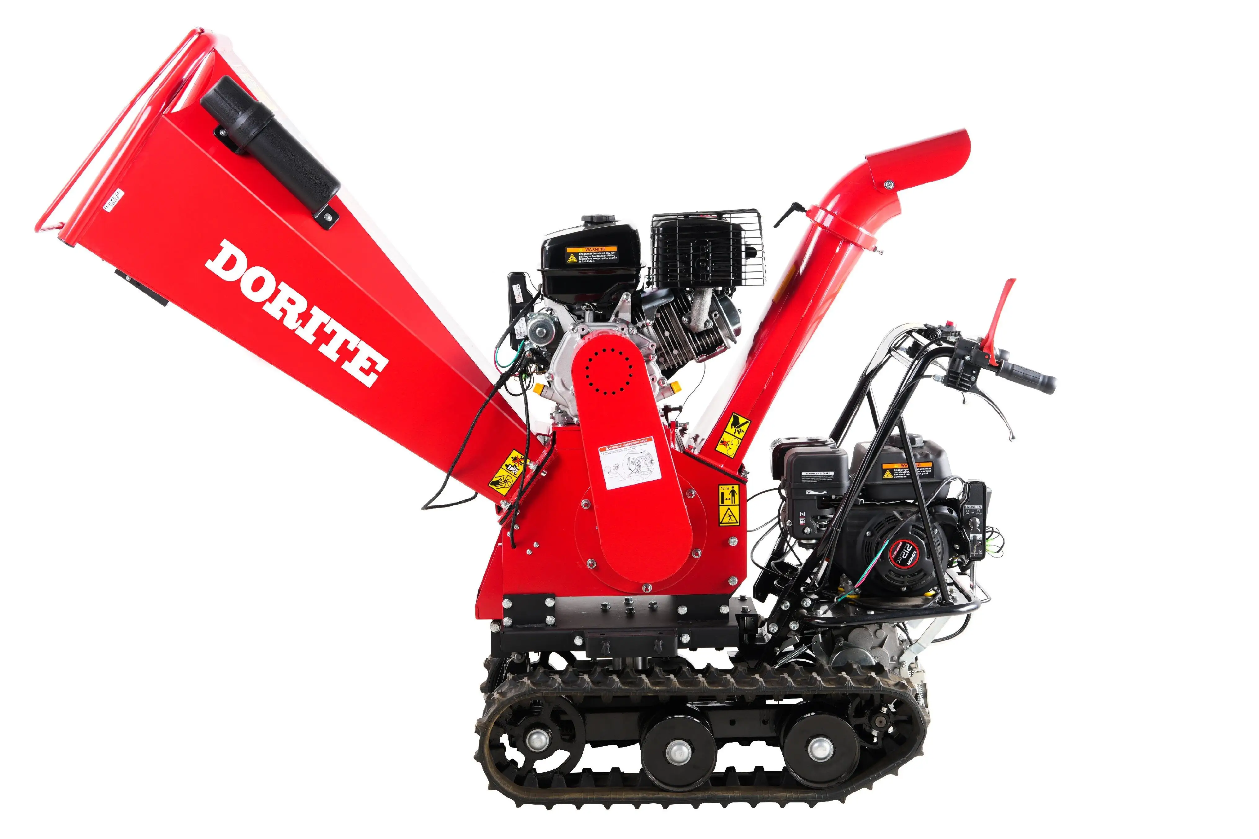 Alibaba.com: Heavy Duty Tracked Mulcher Chipper Machine 5 Inch Wood ...