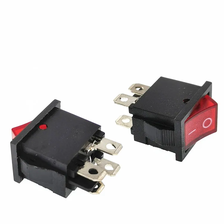 Kcd1 Rocker Switch 250vac 16a T100 55 Kcd R11 Timer Dpdt 4 Pin Rocker ...