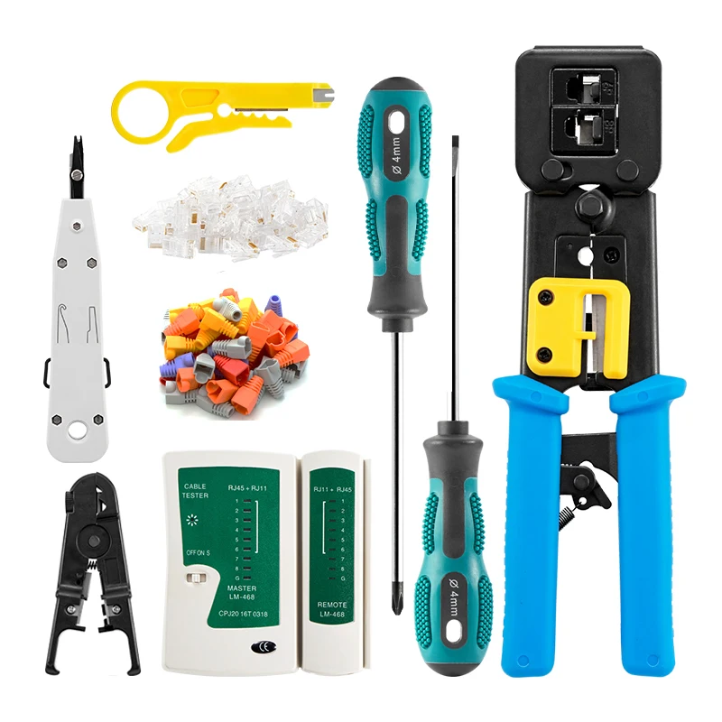 Networking Hardware Toolkit - RJ45 Pass through Connector