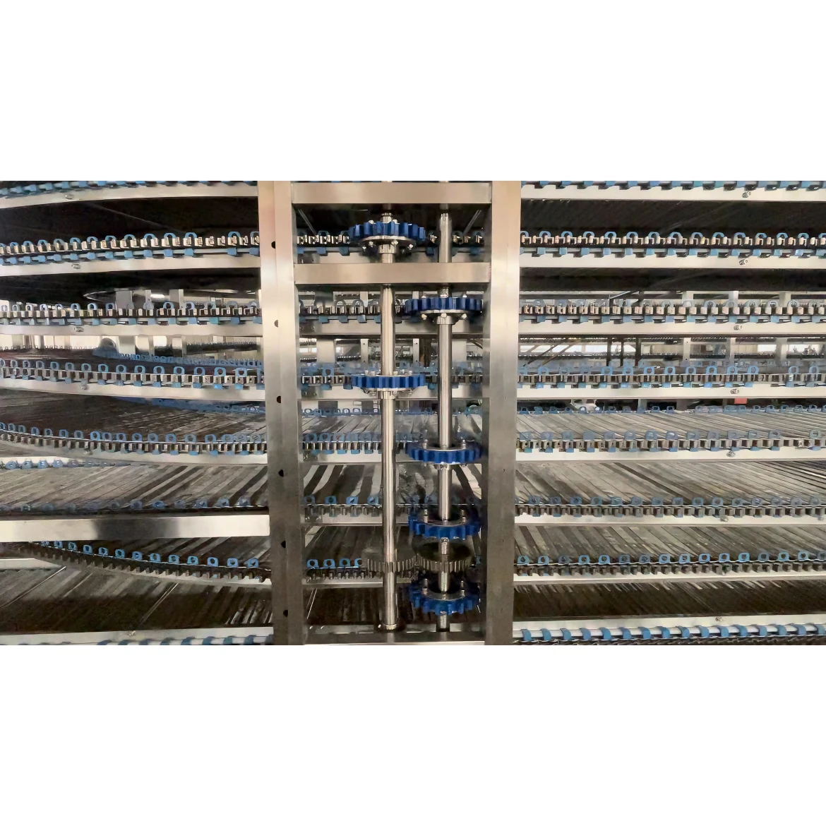Factory Outlet Bread Cooling Tower Mesh Chain Conveyor Cake Drying ...