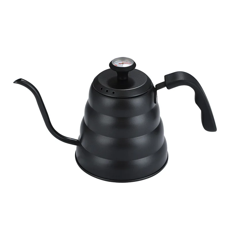 304 Stainless Steel Pour over Coffee Kettle with Thermometer Classic ...