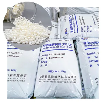 Eco-friendly Pbat Compostable Pbat Raw Material Bio Degradable Pbat Plastic Pellets Food Grade ...