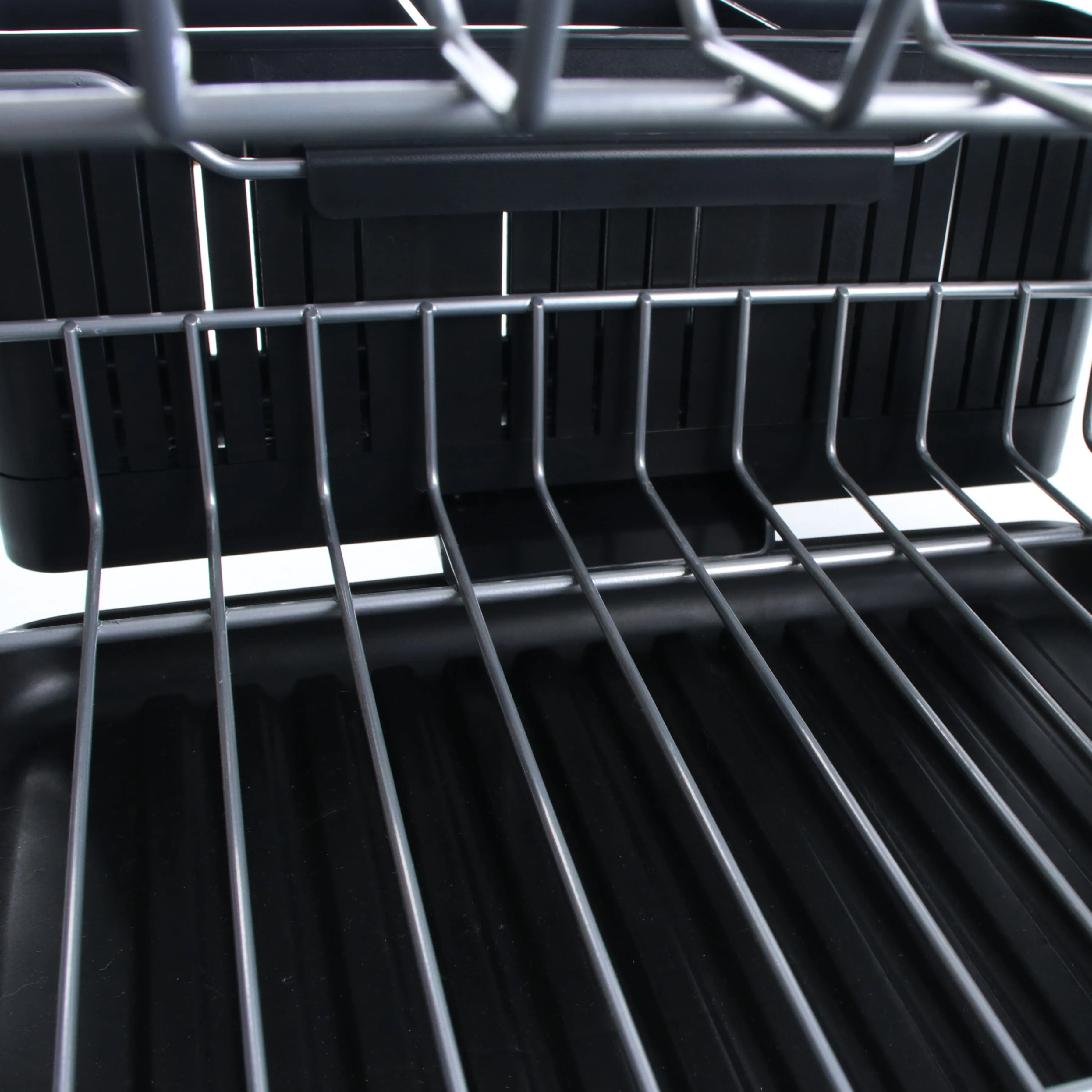 Strong And Functional Powder Coating 2 Tier Dish Drying Rack With ...
