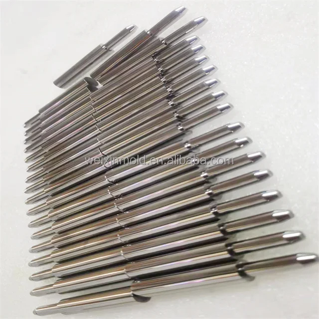 Customized Plastic Injection Stepped Shoulder Ejector Core Cavity Pins