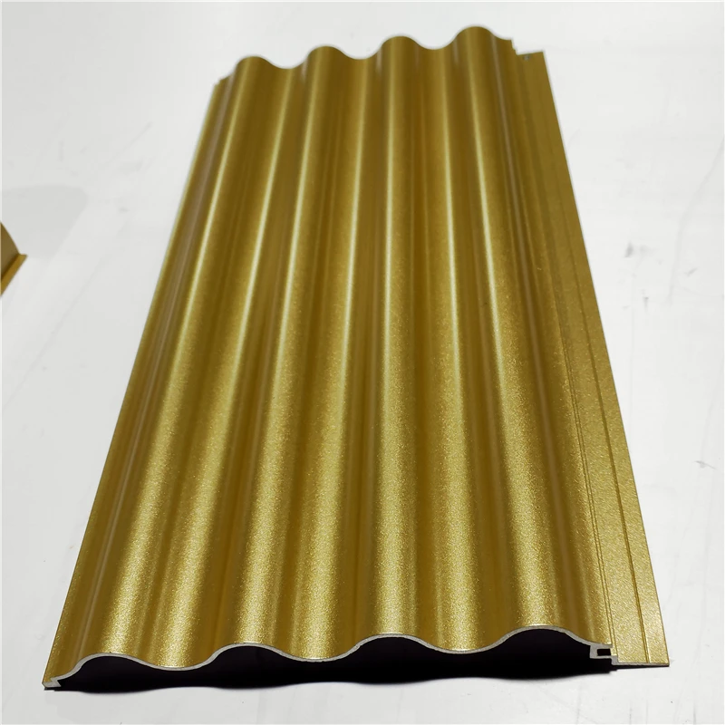 High Quality Curtain Wall - Modern Wave Board Aluminum