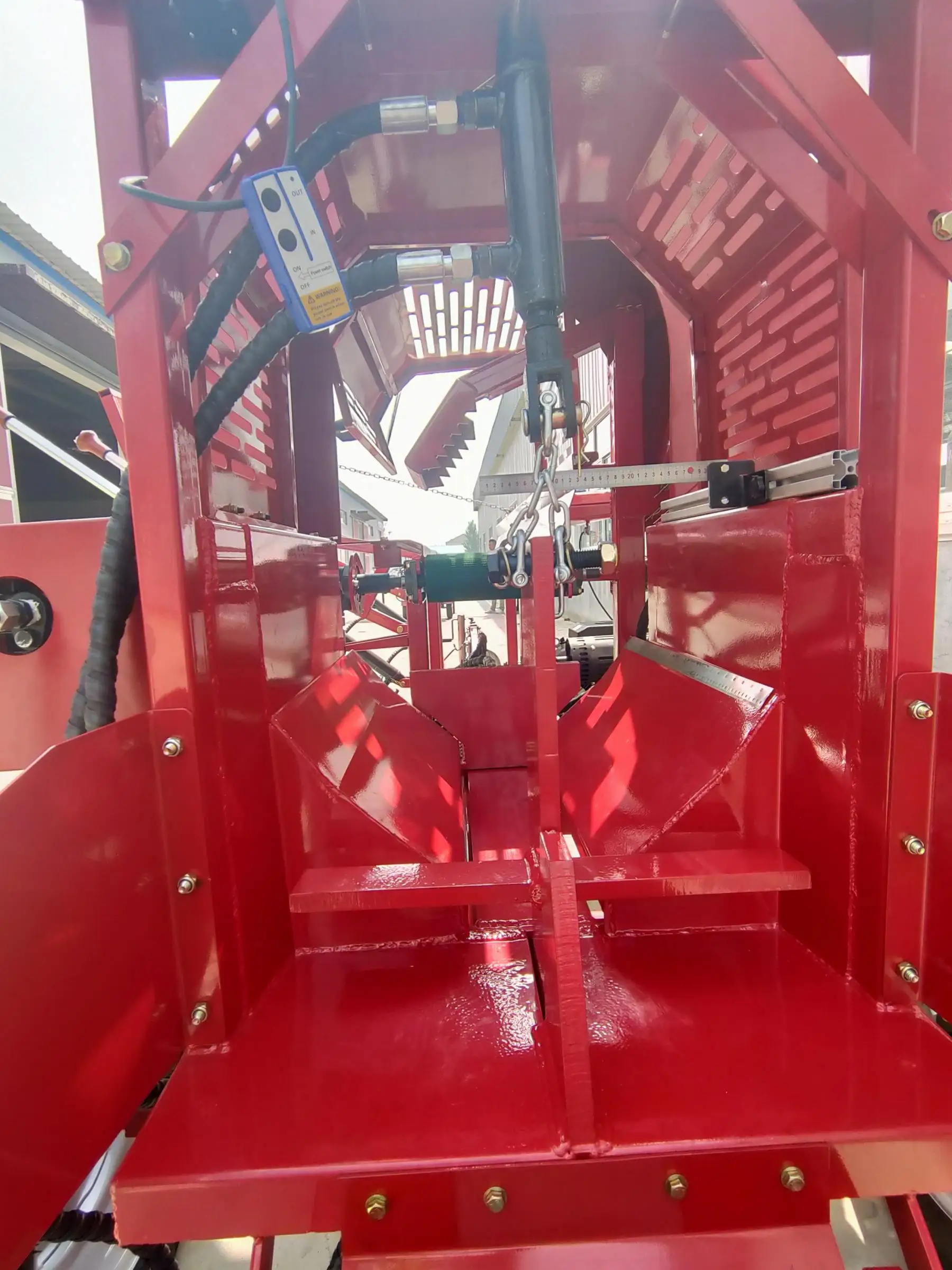 High Efficiency Large Firewood Processor 50 Ton Tree Cutting Equipment ...