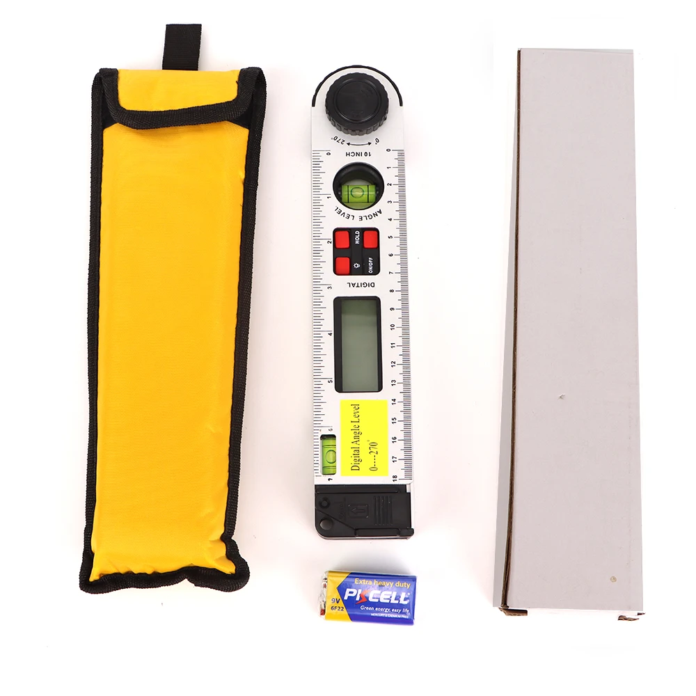 Stainless Steel Digital Display Measuring Ruler 270 Degree clear Scale ...