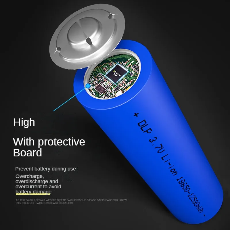 15a Discharge Current 18650 3500mah Lithium Battery Double Mos ...