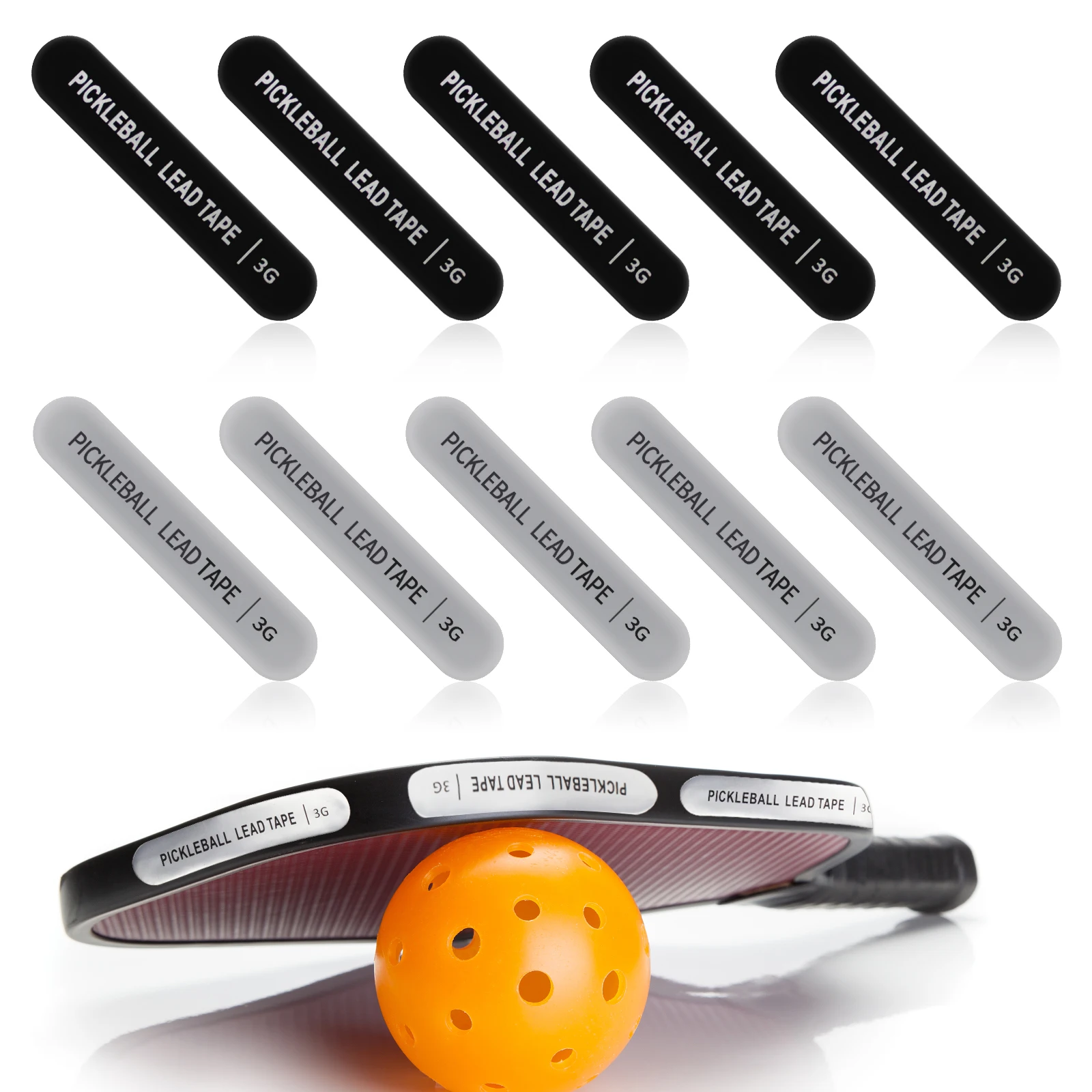 Pickleball Racket Lead Tape Weights - Adjust Paddle Balance