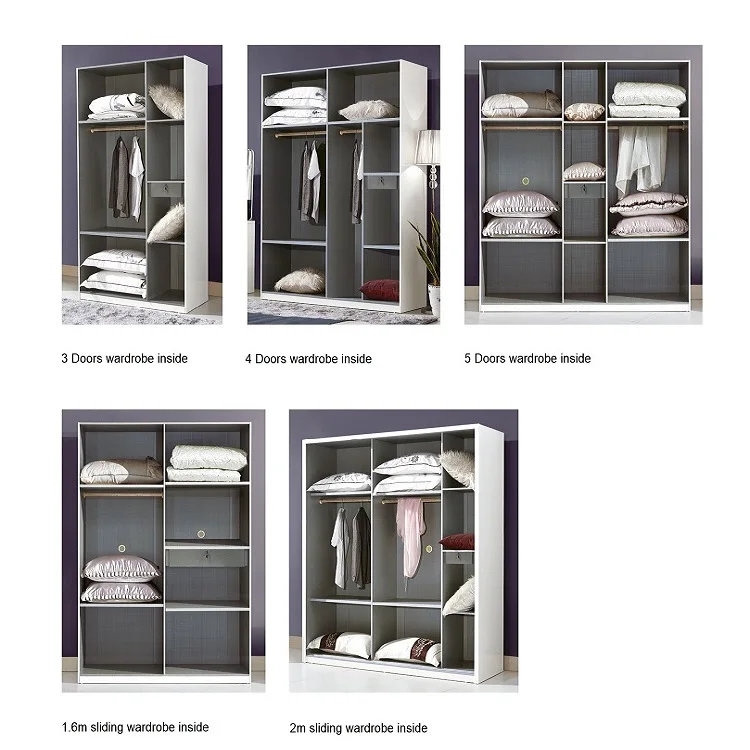 Modern Wardrobe Mdf Wardrobe Bedroom Furniture Set Wardrobe For Home ...
