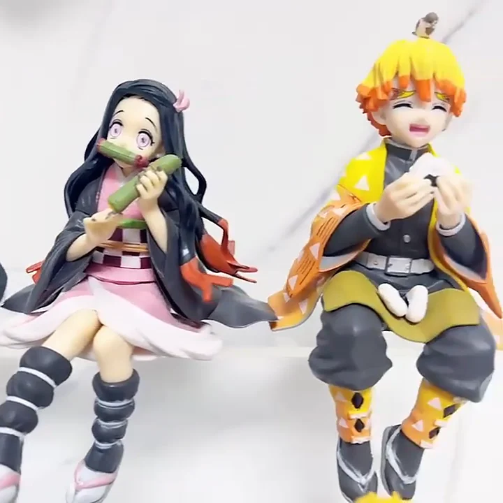 Anime Action Toy Figures Demon Slayer Kimets No Yaiba Cartoon Model ...