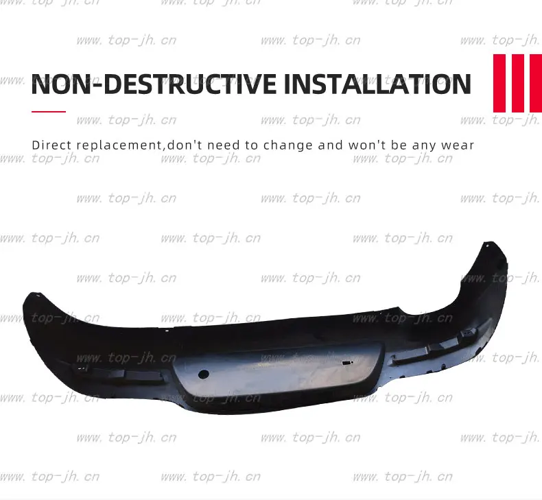 Carval Rear Bumper Lower (sedan) Jh For Rio 11 86612-1w010 Rear Bumper ...
