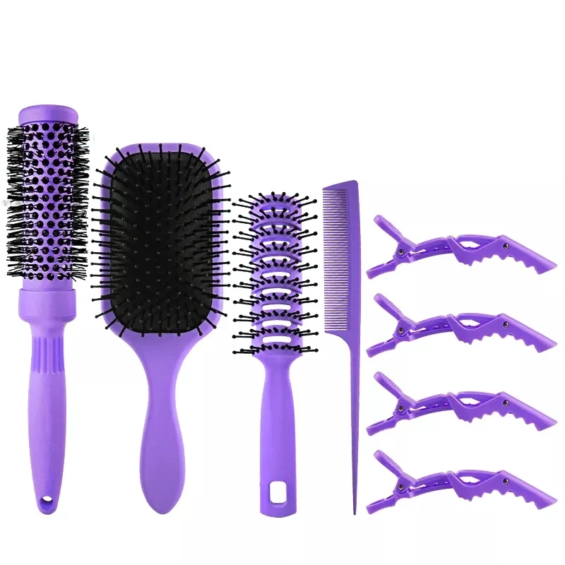 Detangling Comb Customize Logo Massage Hollow Brush Plastic Hair Combs ...