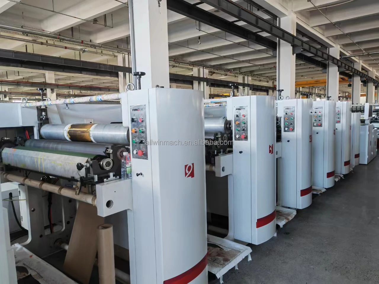 Flexo Label Printing Machine 6 Colors Flexo Printing Machine Narrow Web ...