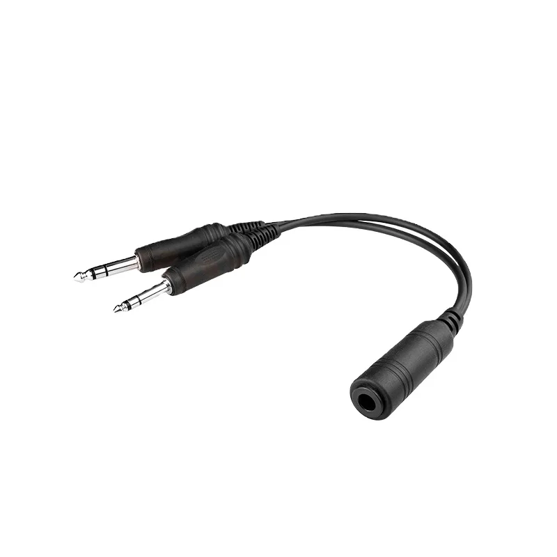 Adapts a U-174/U or U-93A/U helicopter plug to general aviation plugs ...