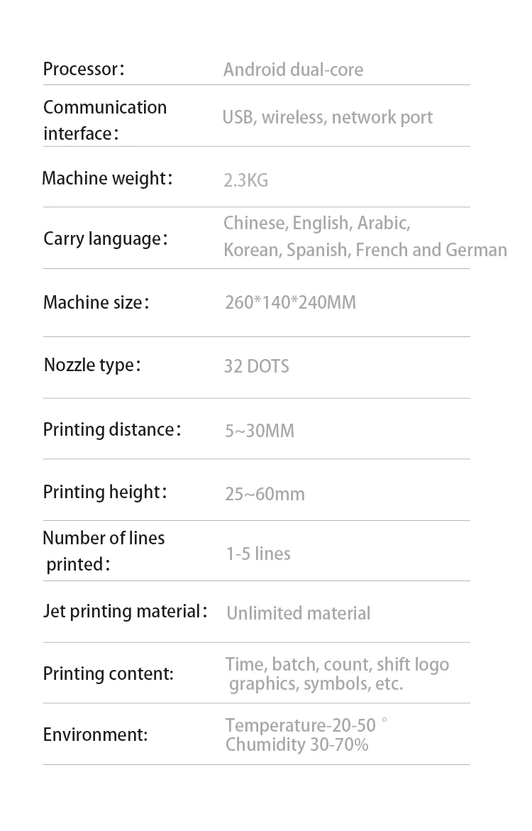 Big Character Carton Coder Handheld Inkjet Coding Printer Dod Large ...