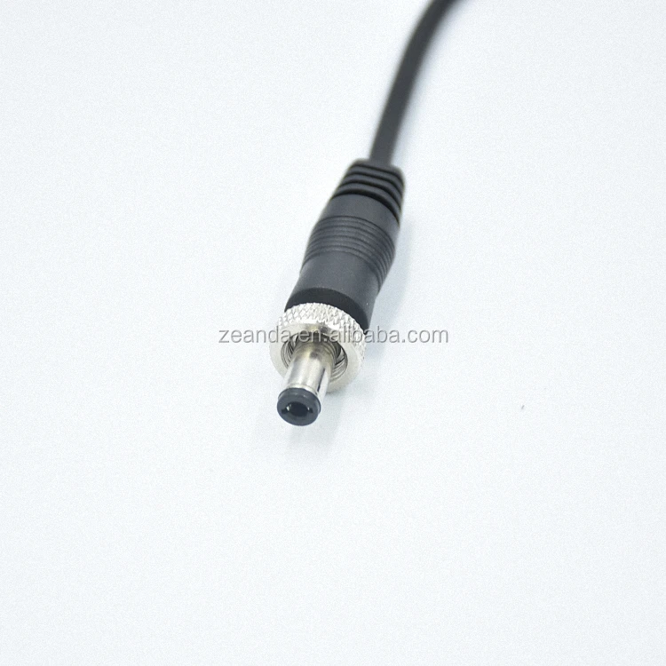 Customized 5525 DC Male Plug to Open Power Cable Screw Lock 6mm ...