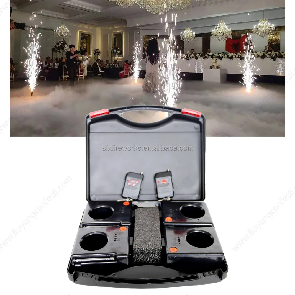 Indoor Effect Wireless Remote Control Fire Stage Fountain