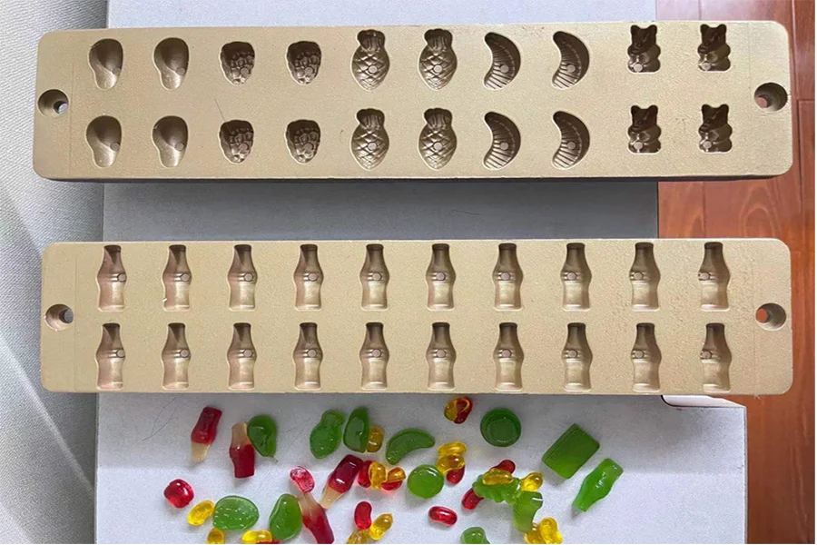 Center Filled Controller Collagen Gummie Set Gummy Candy Making Machine ...