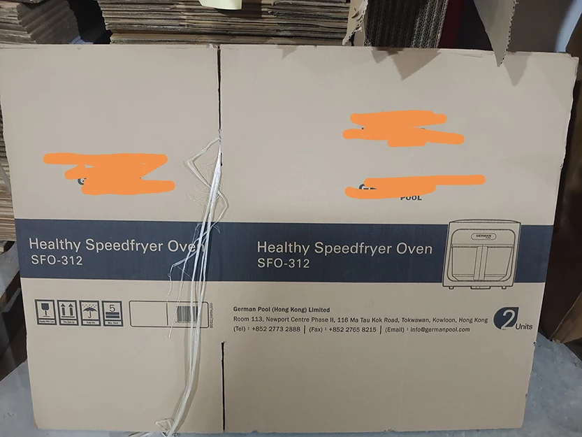 Kc Approval 7l Touch Screen Glass Air Fryer With Visible Window ...