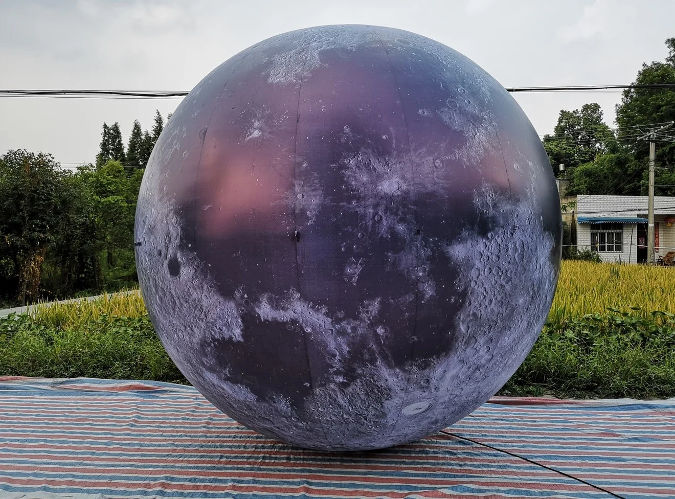 Customized Inflatable Universe Planets,Inflatable Realistic Moon - Buy ...
