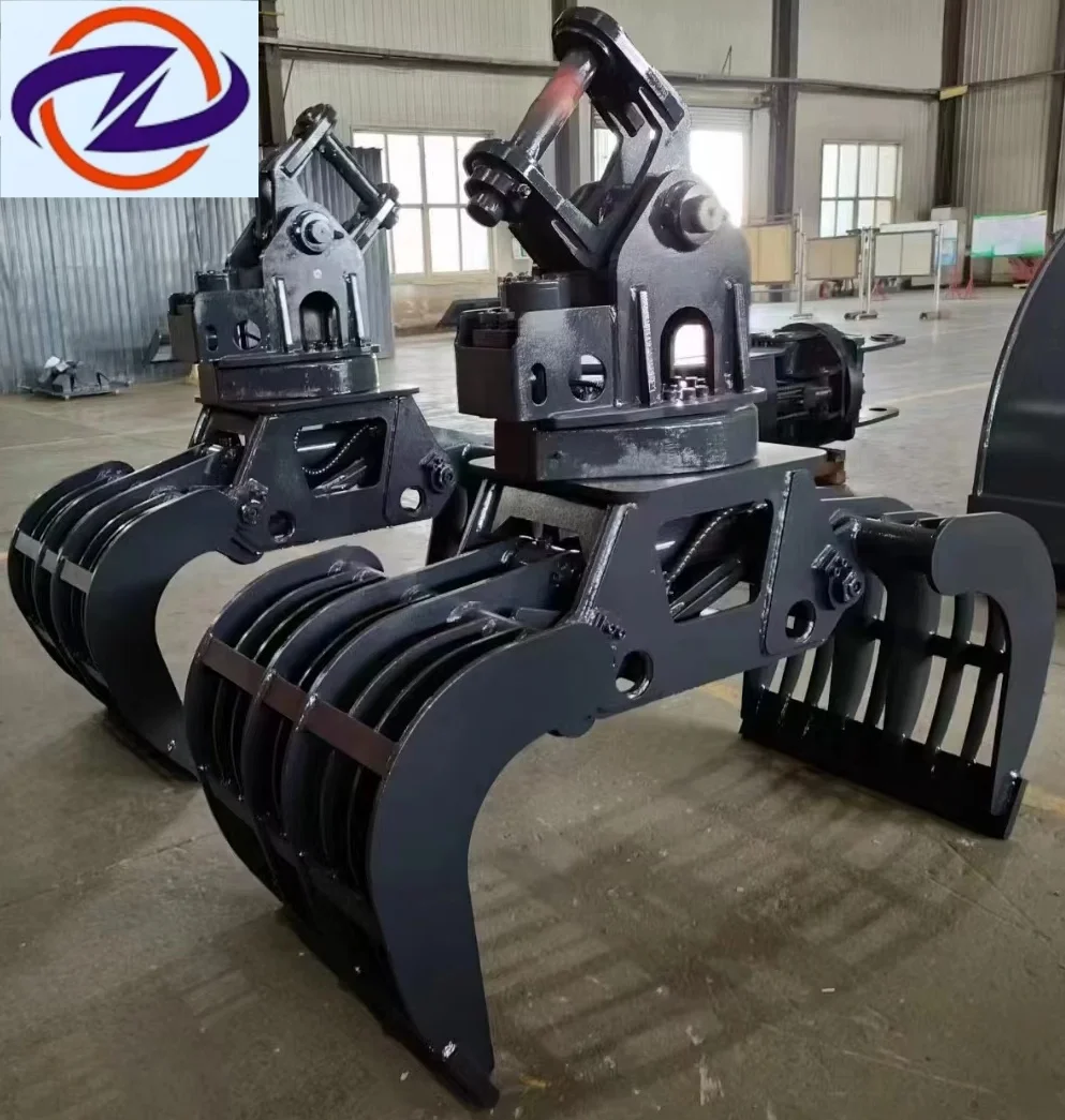 Demolition Grapple Sorting Grapple Excavator Attachment OEM Factory ...