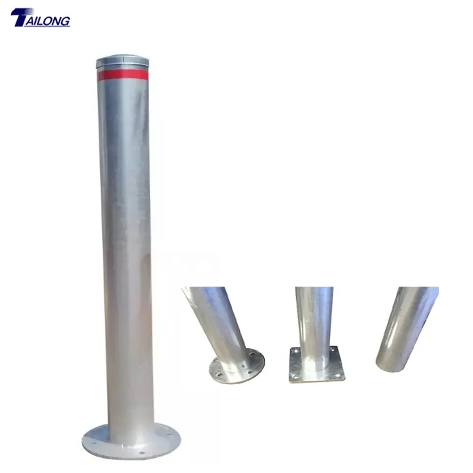 Steel Pipe Safety Bollard - High Visibility & Durability