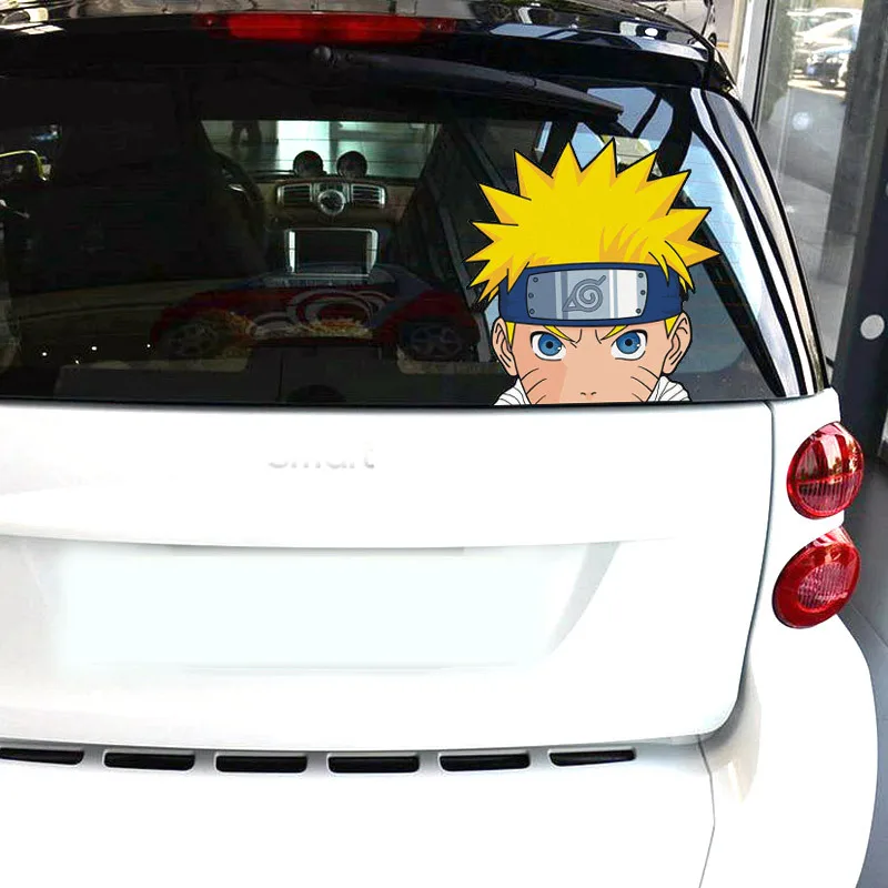 32 Designs Manufacture Anime Sasuke Window And Rear Car Windshield ...