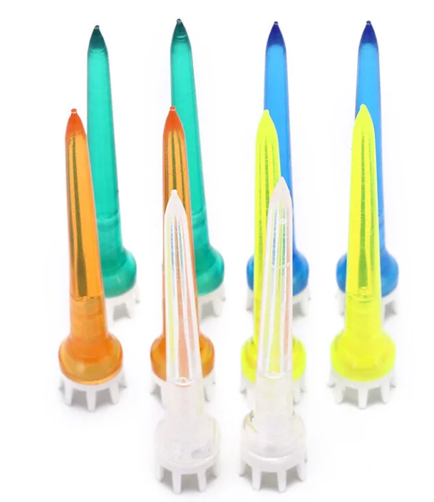 Bulk Plastic Golf Tees Logo Custom Size 83 Mm Long Golf Tees - Buy ...
