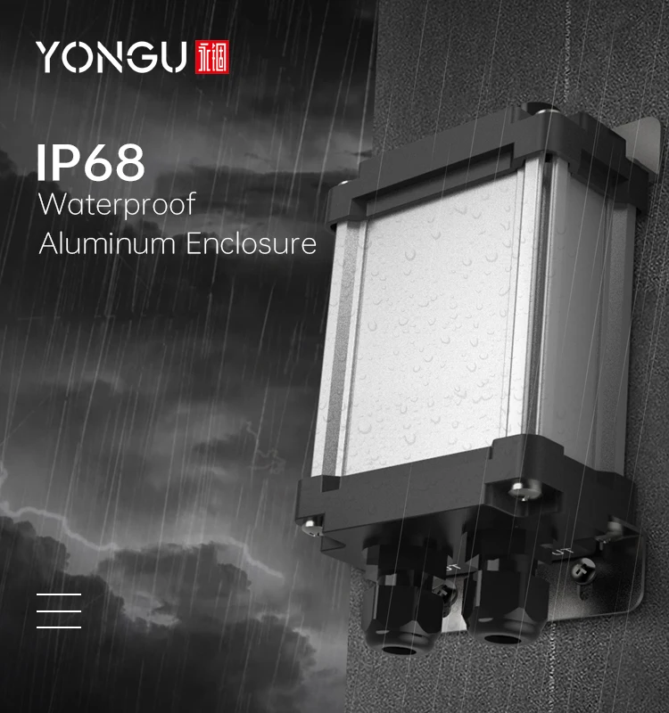 YONGU M01 60x60mm Waterproof IP65 Junction Box - Customizable