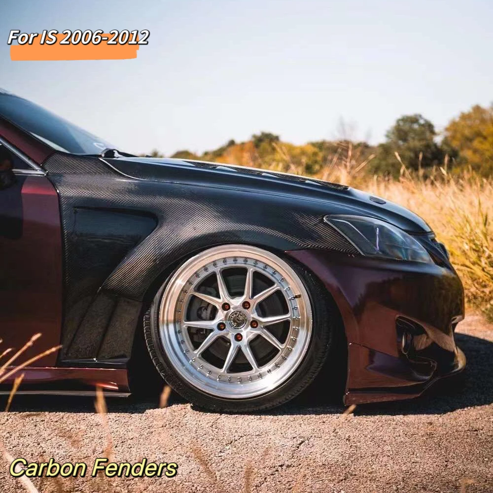 MRD Carbon fiber Fenders For Lexus IS250 IS 300 2006-2012 real carbon ...