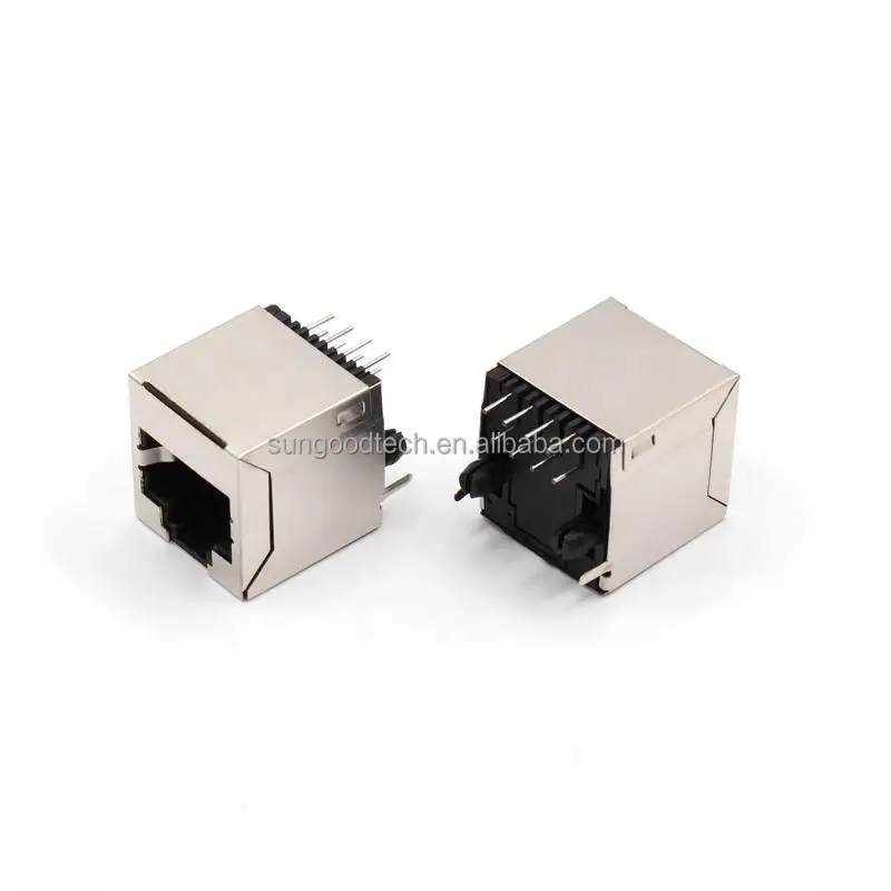 RJ45 Vertical Communication Network Port Network Socket Interface 5224 ...
