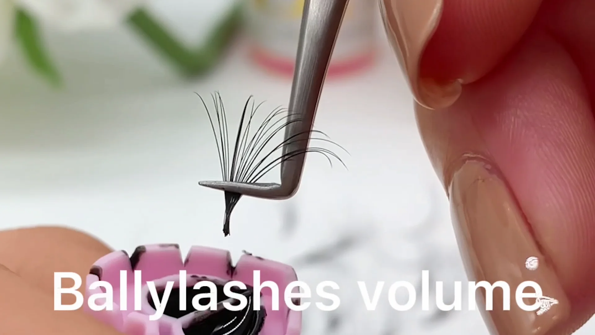 Ballylashes 2023 Matte Black Cashmere Lash Extensions Volume Trays Volume Full Set Lash ...