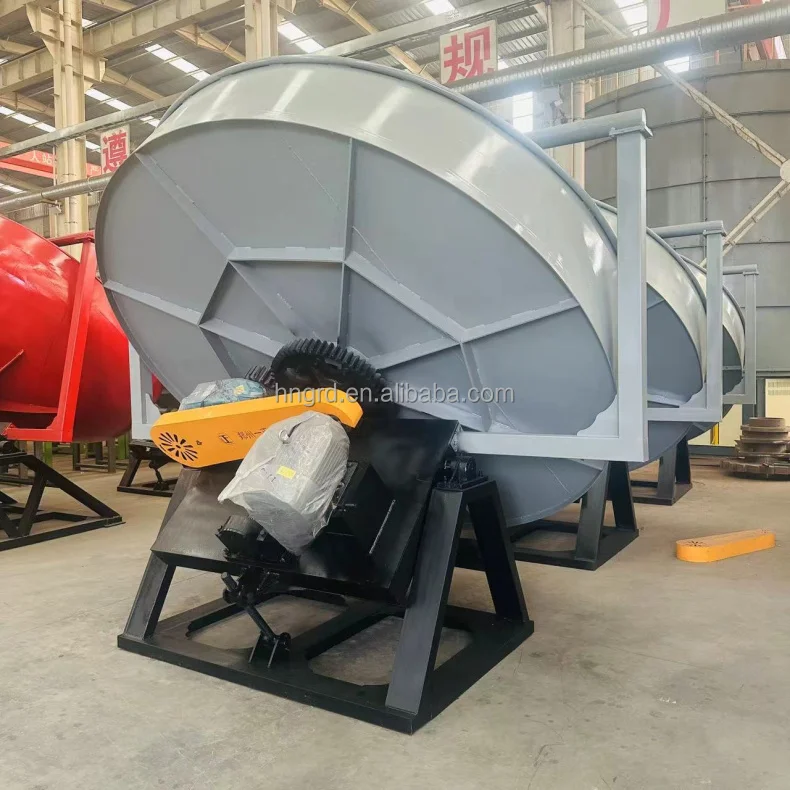 Pan/disc Pelletizer Granulation Machine for Organic Fertilizer