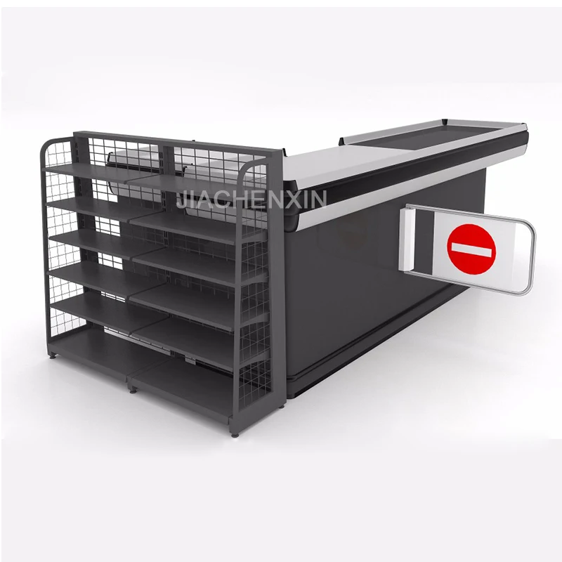 Factory Marble White Shopping Mall Electric Checkout Register Cash ...