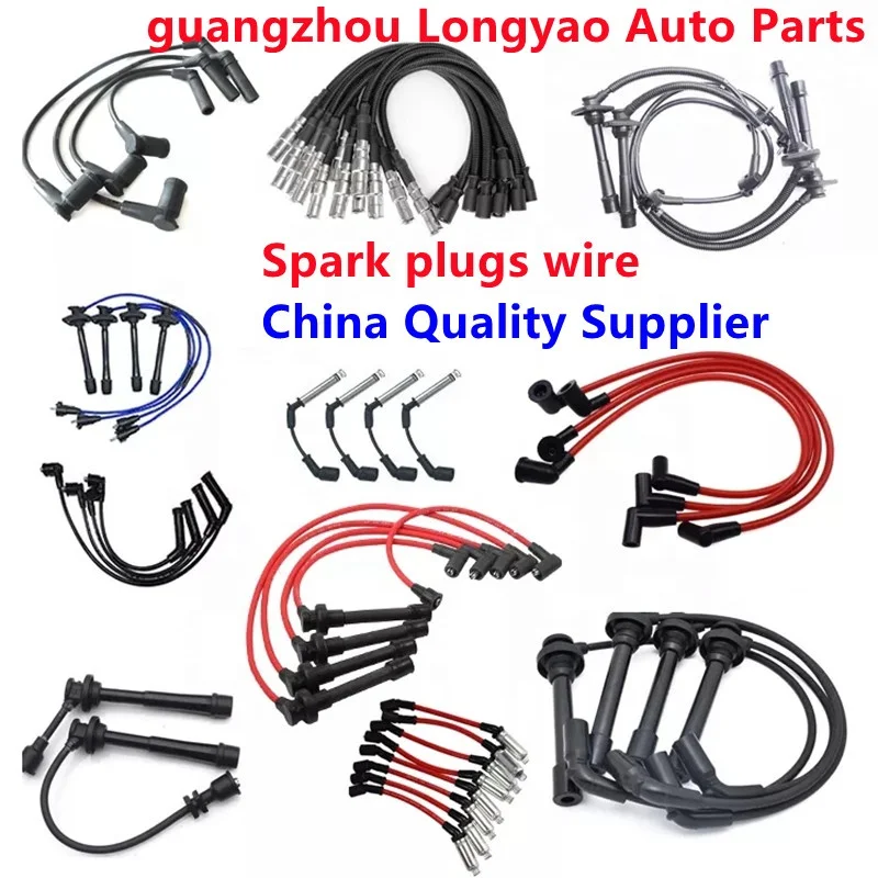 Auto Spare Parts Ignition Wires Cable Set 90919-15478,90919-15479,90919 ...
